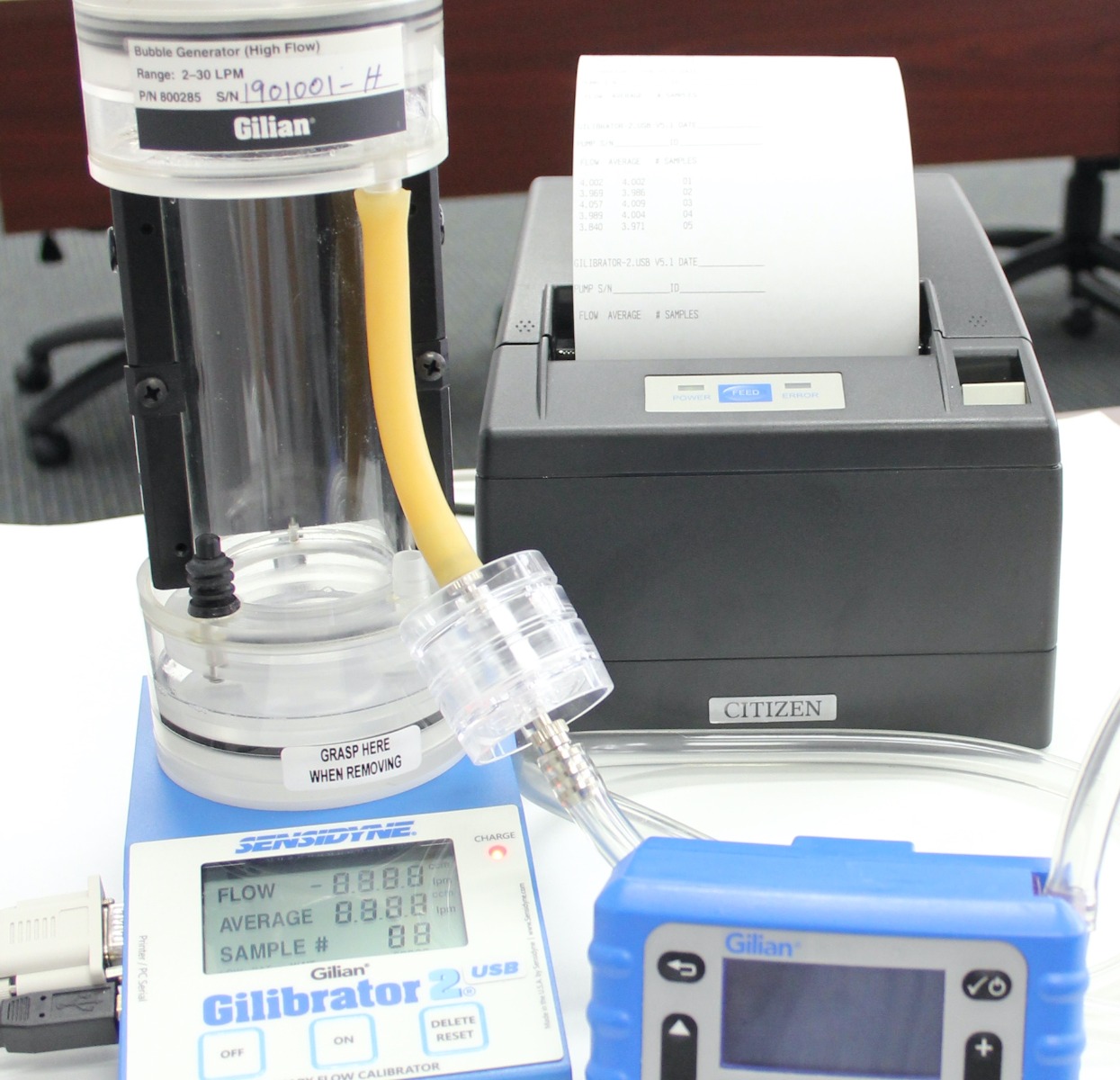 Printer Module Kit, 120V (with paper, charger, & cable) Gilibrator-2
