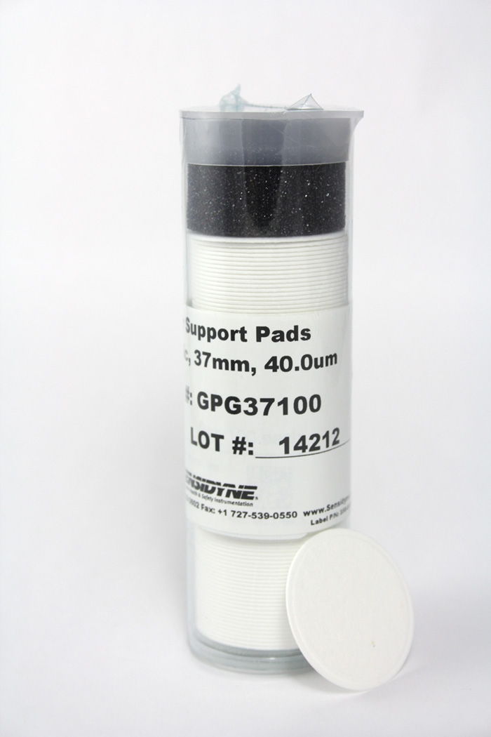 37mm Filter Support Pad - Cellulosic