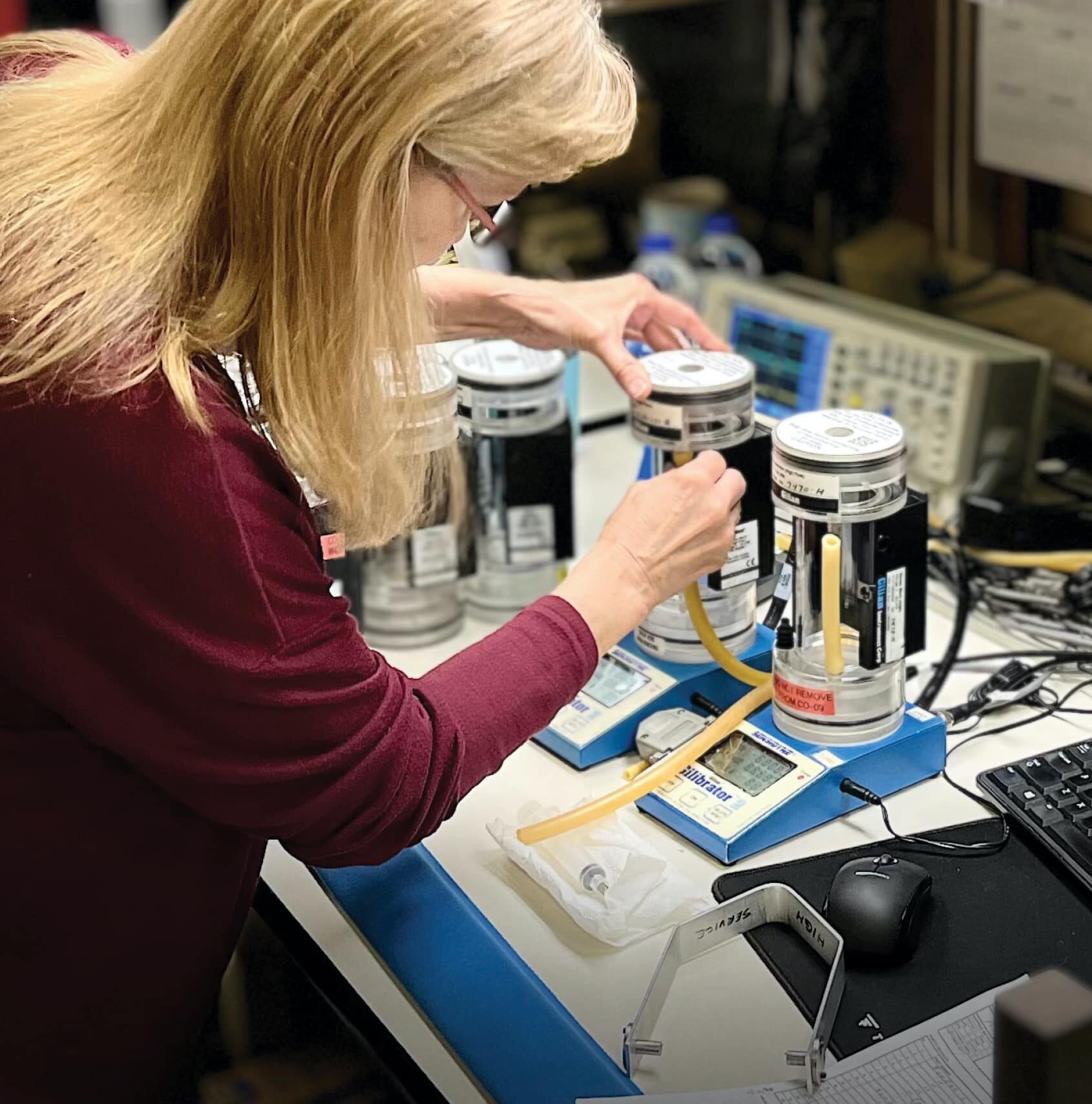 Air Sampling products - Factory Calibration and Repair Service - Sensidyne
